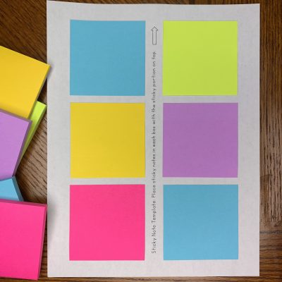 Print on Sticky Notes – 4 Quick and Easy Steps – The Literacy Dive