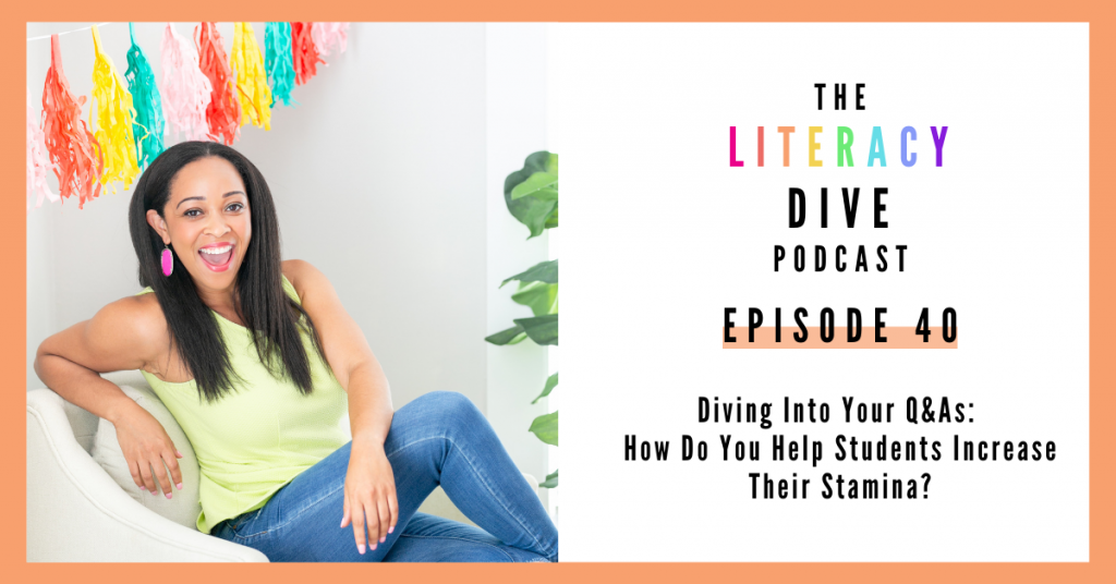 Diving Into Your Q&As: How Do You Help Students Increase Their Stamina ...