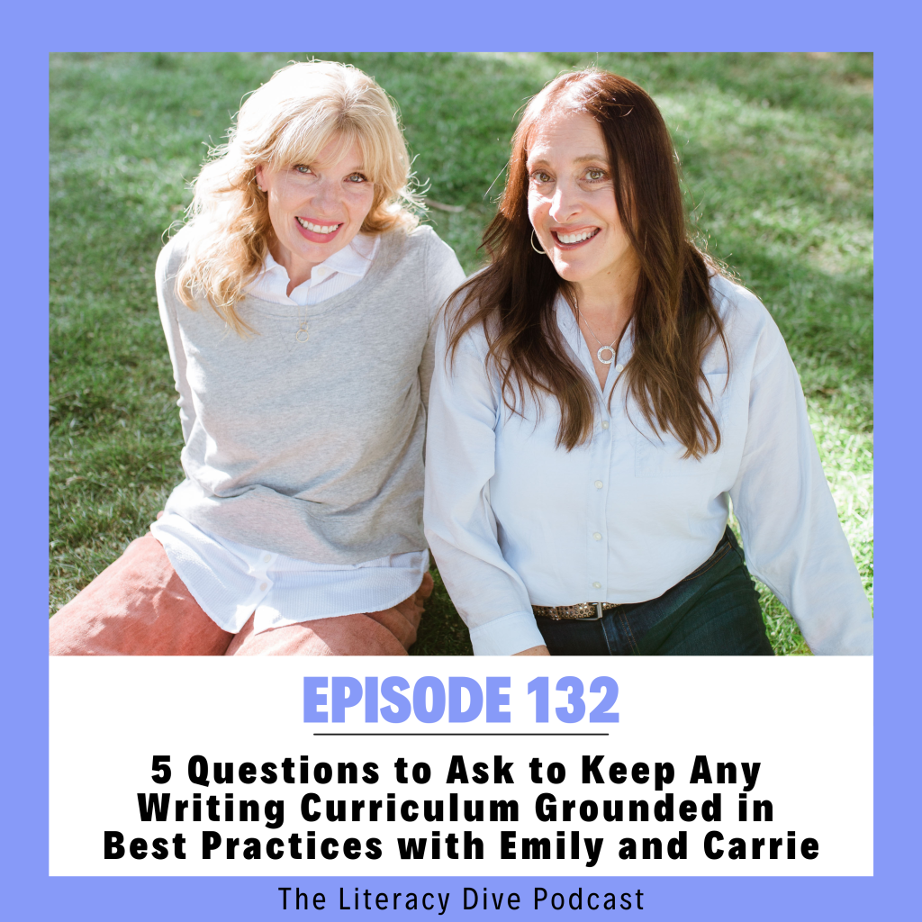 Writing Curriculum: Best Practices with Emily and Carrie